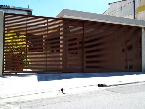 Fotos de portões residenciais modernos: modelos