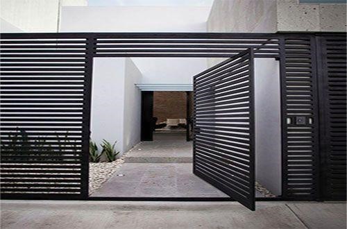 Fotos de portões residenciais modernos: modelos